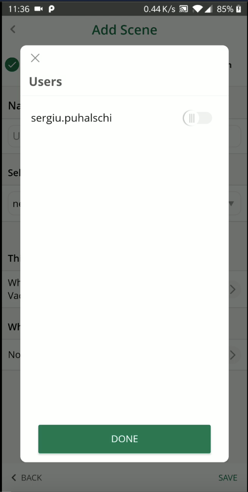 Android - The redesigned scene creation flow step-by-step – eZLO